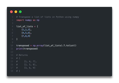 Python Transpose A List Of Lists 5 Easy Ways • Datagy