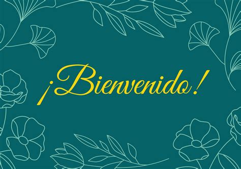 Diseñá Carteles De Bienvenida Inolvidables Con Nuestras Plantillas Canva