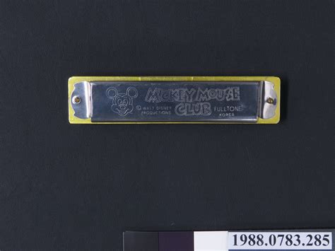 Mickey Mouse Club Harmonica Smithsonian Institution