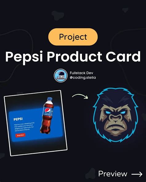 Hopeui Programming Tech Uiux Pepsi Product Card Animation Using