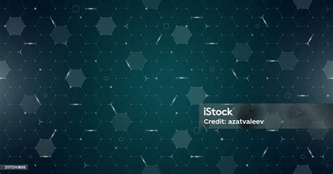 Vr Hud 미래 지향적 인터페이스 육각형 그리드 디지털 Ui 화면 육각형 메쉬 Gui 하이테크 바이저 완벽 한 패턴 우주선 머리 위로 진한 녹색 배경에 Hex 입자를