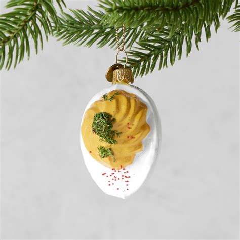 Deviled Egg Ornament Cute Kitchen Decor Williams Sonoma