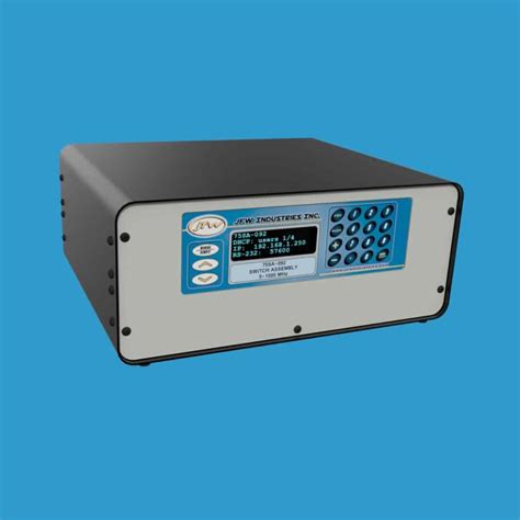 Assembly With 1 Rf Switch 1p8t 5 1000 Mhz 75sa 092 Jfw Industries