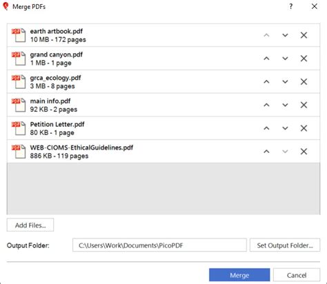 PicoPDF Screenshots