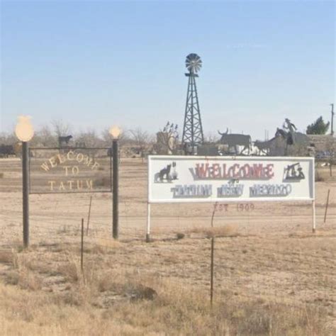 Welcome To Tatum New Mexico In Tatum Nm 2 Virtual Globetrotting