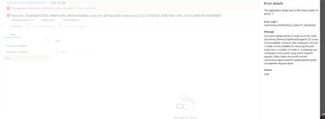 How To Resolve The “maximum Number Of Vcores Exceeded” Error In Your Apache Spark Pool Jobs