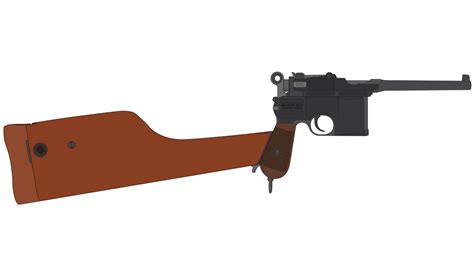 C96 Mauser With Stock By Tharn666 On Deviantart