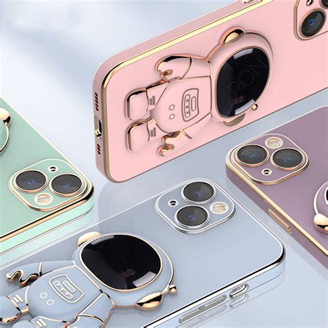 폰로드 갤럭시 A시리즈 케이스 귀여운 우주인 헬멧 심플 슬림 거치대 후면보호 에이시리즈