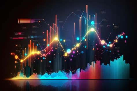 Premium Photo A Graphic Of A Graph With The Word Data On It