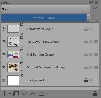 Scanned Document Annotations A Kra File For Adding Notes Resources