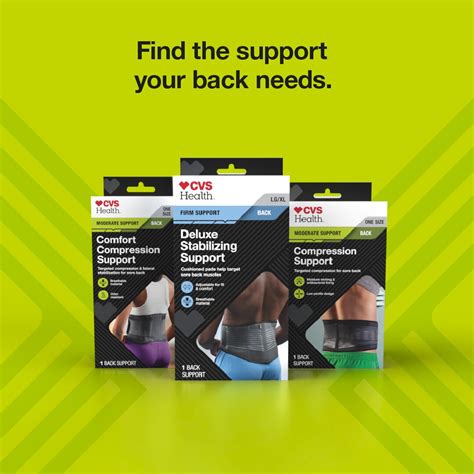 CVS Health Compression Back Support Pick Up In Store TODAY At CVS