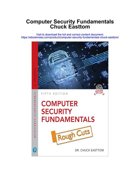 Get Computer Security Fundamentals Chuck Easttom Free All Chapters By Education Libraries Issuu
