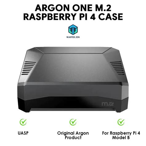 raspberry pi 4 case argon one m 2 aluminum alloy lazada indonesia