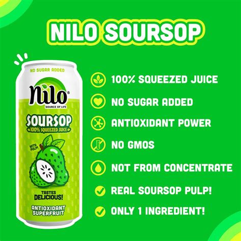 Nilo Soursop Juice 12 Units 320 Ml 1082 Oz Pricesmart Barbados
