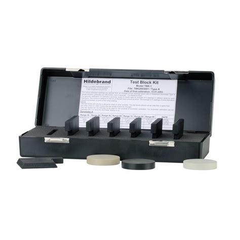 Tqc Sheen Shore Hardness Test Block Kit Durometer Industrial Physics