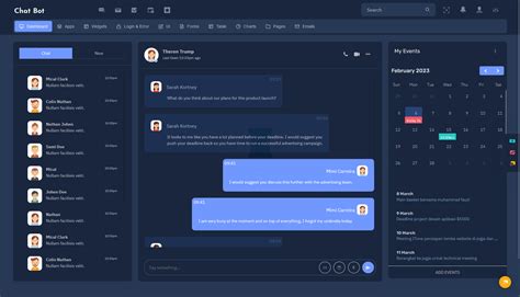 chatbot software dashboard bootstrap 5 ui framework