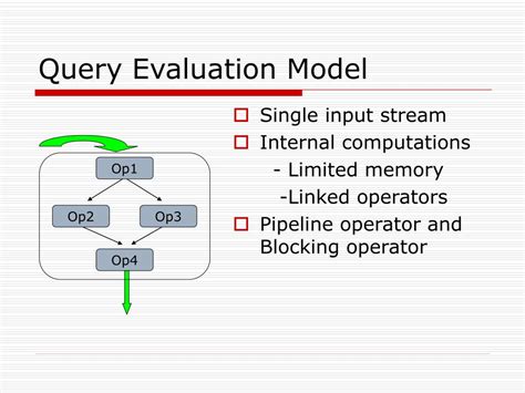ppt efficient evaluation of xquery over streaming data powerpoint