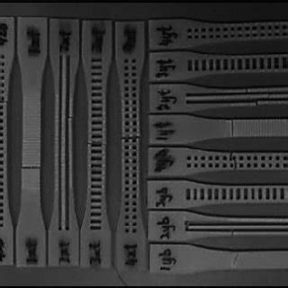 Tensile Specimens After Tensile Test Download Scientific Diagram