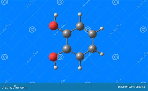 Catechol Molecule Rotating Video Full Hd Stock Footage Video Of Video Science 298041520