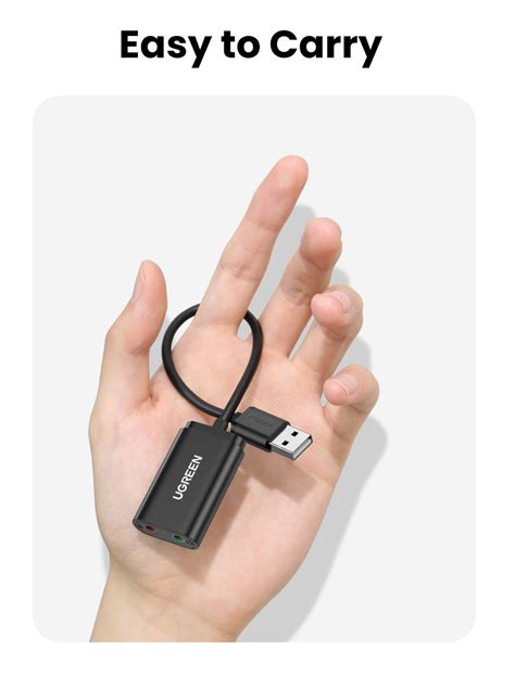 Ugreen Usb External Sound Adapter Black Umart Com Au