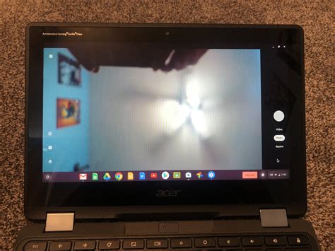 Only Keyboard Camera Available There Is No Switch Button As A Option On Acer Spin CP H