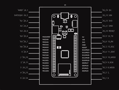 Schematic For Example Arduino Mkr Shield Template Template For