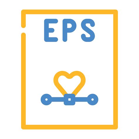 Eps File Format Document Color Icon Vector Illustration 20670977 Vector
