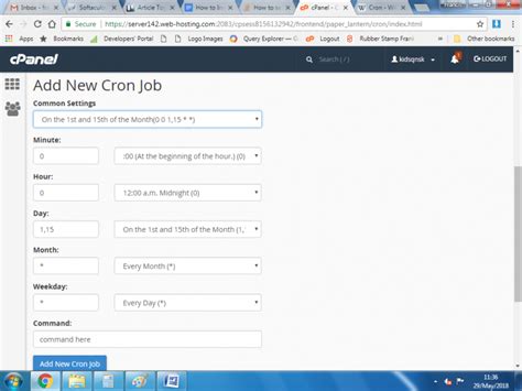 How To Set Up Cron Jobs Using The Cpanel Hosting Control Panel