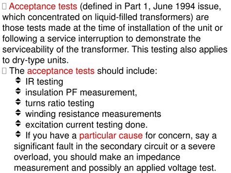 Ppt Dry Type Transformer Maintenance And Guidelines Powerpoint