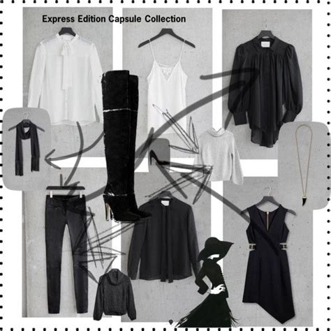 Monochrome Capsule Wardrobe Minimalist Style