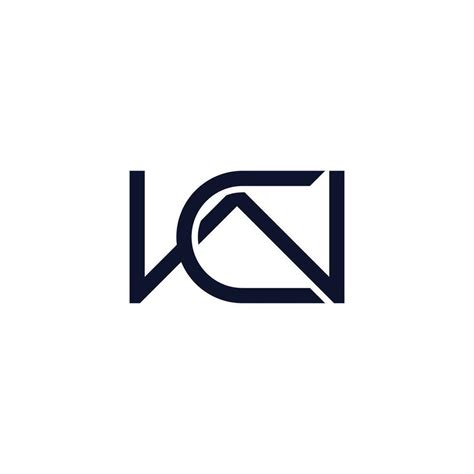 Letter Wc Linked Overlap Logo Vector 32192338 Vector Art At Vecteezy