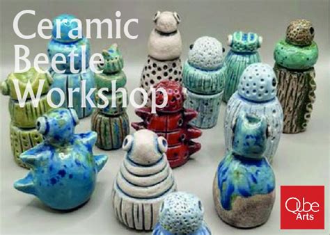 Ceramic Beetle Workshop With Leila Hodgson At Qube One Oswestry