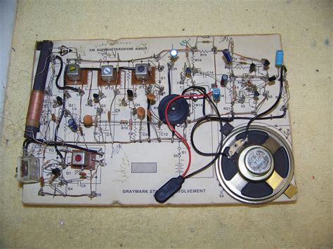 Graymark Model 536 Am Radio Kit Final Assembly Radio Boat Anchor