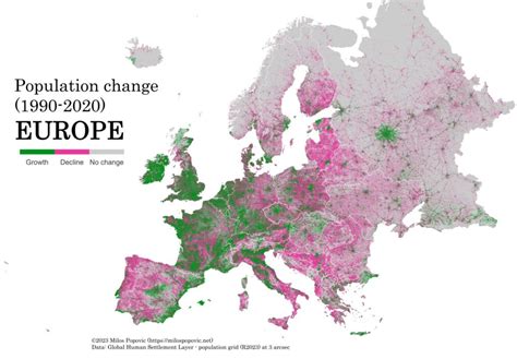 Europes Shifting Population Growth Decline And Migration Trends