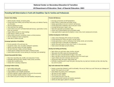 Self Determination Research To Practice Chapman University Transition CA