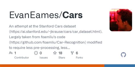 Github Evaneames Cars An Attempt At The Stanford Cars Dataset Https Ai Stanford Edu