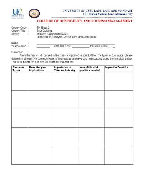 Midterm Assignment 1 Pdf