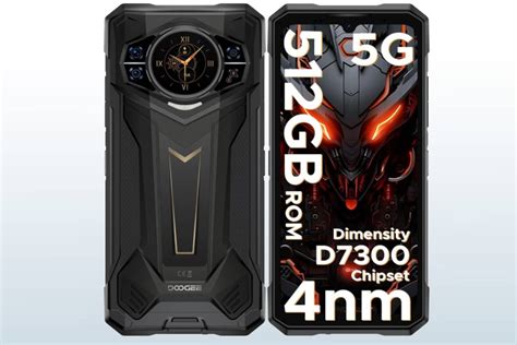 گوشی فوق مقاوم دوجی با ۲ نمایشگر و تراشه دیمنسیتی معرفی شد زومیت