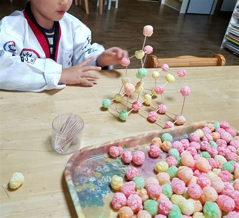 아동미술과자조형 만들기 뻥튀기이쑤시개 조형만들기 네이버 블로그