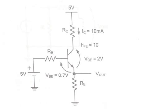 Solved The BJT In The Circuit Below Operates In Active Chegg Com