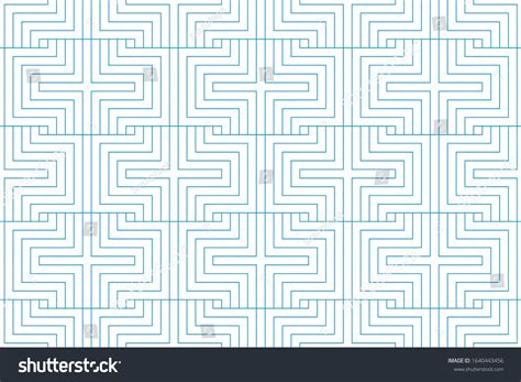 Line Pattern Vector Design Blue Line Stock Vector Royalty Free