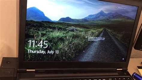 How To Setup Fingerprint Sensor Login On Windows 10 Lenovo T50 Or Similar Youtube