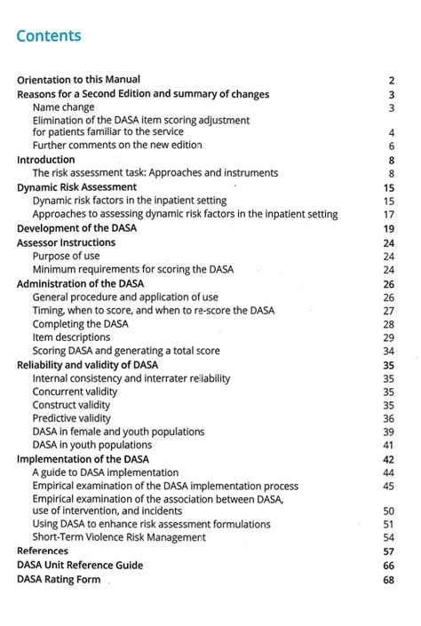 Dasa Dynamic Appraisal Of Situational Aggression Ssa Swinburne