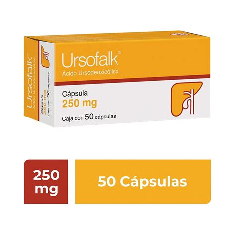 Ursofalk 250 Mg 50 Cápsulas