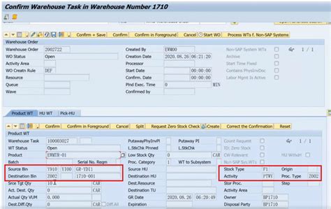 Sap Ewm初阶之warehouse Order And Warehouse Task Sap Ewm Warehouse Task
