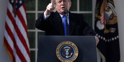 Trump Declares National Emergency And Signs Spending Bill Fortune
