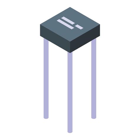 Diode Icon Isometric Style 15653156 Vector Art At Vecteezy