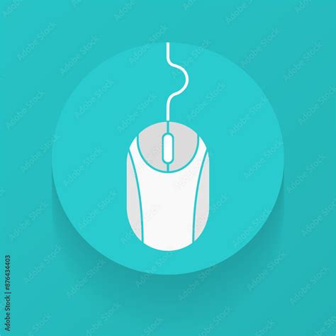 Стоковое векторное изображение Mouse Click Cursor Logo Hand Cursor