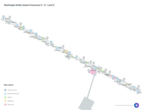 Washington Dulles Airport Iad Maps
