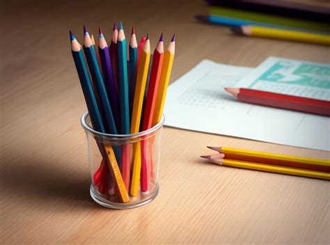 Premium Photo School Classroom Items With World Globe With Beautiful Solid Background